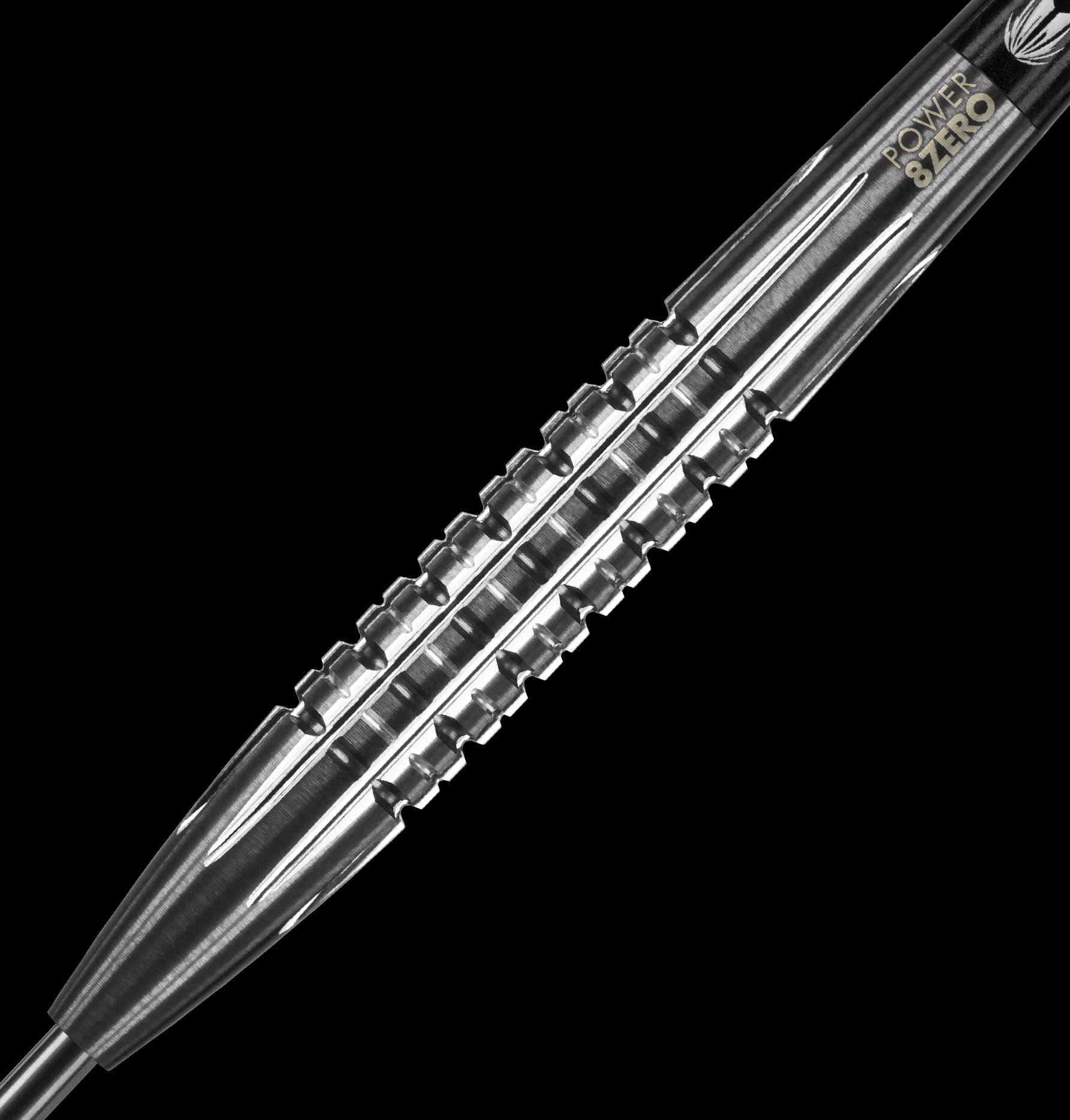 POWER 8ZERO BLACK TITANIUM STEEL TIP - Phil Taylor Power Gear - Steel Tip